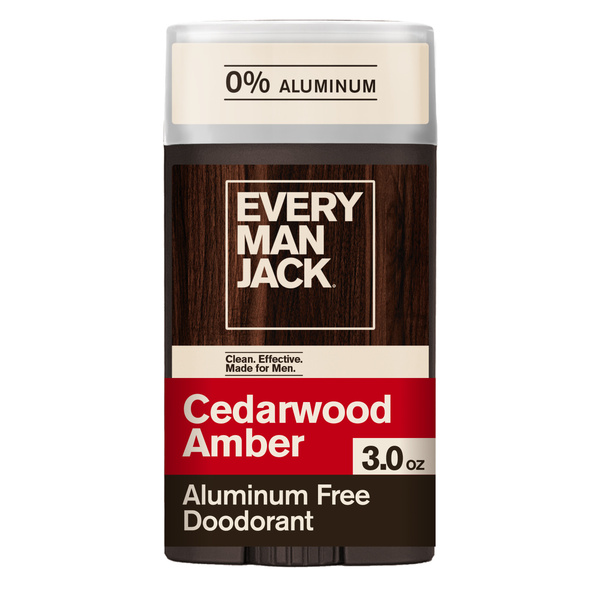Every Man Jack Cedarwood Amber Aluminum-Free Deodorant for Men ...