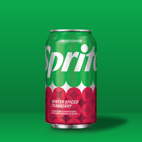 Sprite Winter Spiced Cranberry Caffeine Free Soda Soft Drink Fridge ...