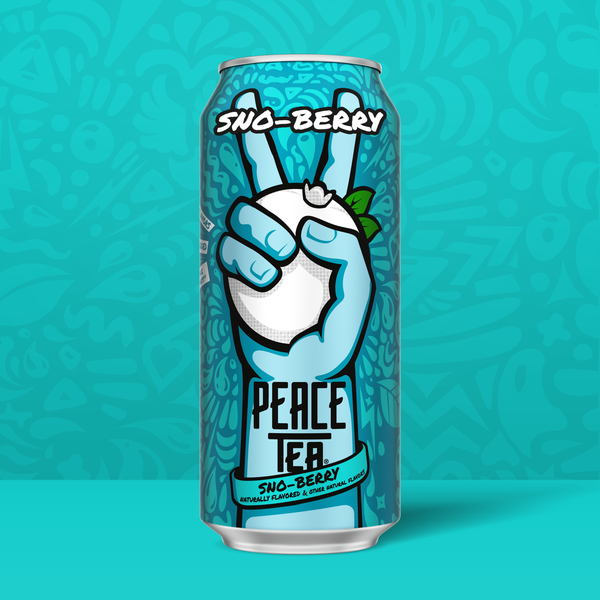 Peace Tea Sno-Berry, Iced Tea with Natural Berry Flavors Can, 16 fl oz ...